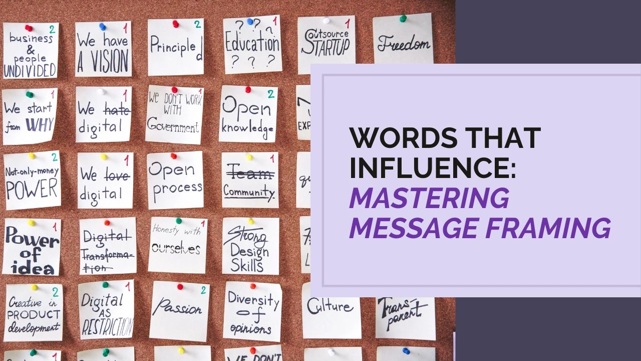 Words That Influence: Mastering Message Framing
